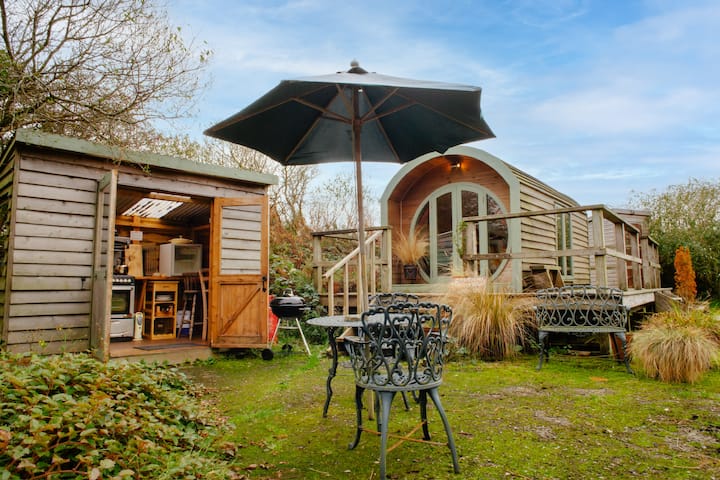 'Y Caban Bach' -  Cosy, Peaceful, Views And Sauna! - Wales