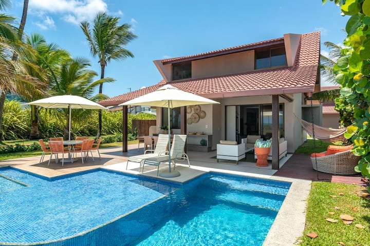 Bangalô Luxo Frente Mar Em Muro Alto – 4 Suítes - Brazil