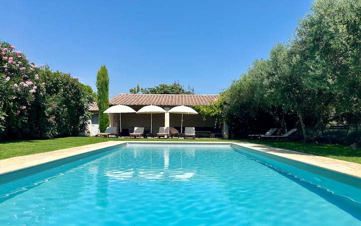 Grande Maison Provençale Avec Piscine 5mn D'uzès - Uzès