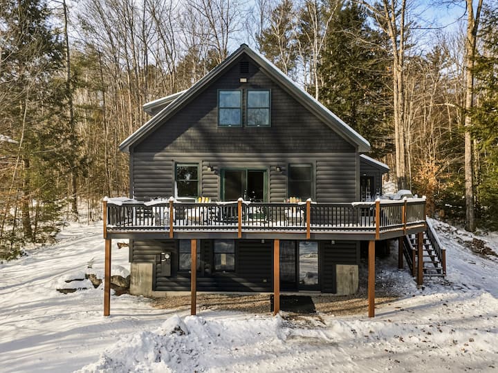 6 Mins To Sunday River 4br+sauna Ski Chalet Cabin - Sunday River, ME