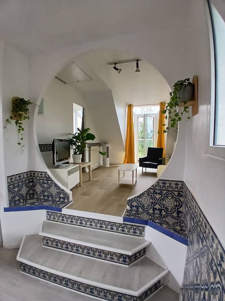 Dépendance Proche Rennes, à La Campagne, Jardin - L'Hermitage