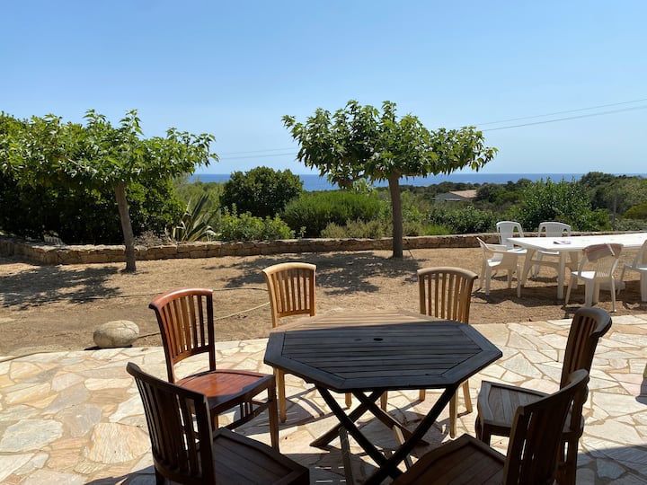 Villa à Tizzano Proche Plage 6 Personnes - Sartène