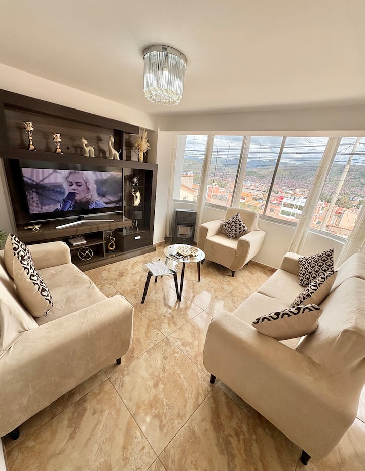 201 - Beautiful Apartment With Balcony/city View - Cusco