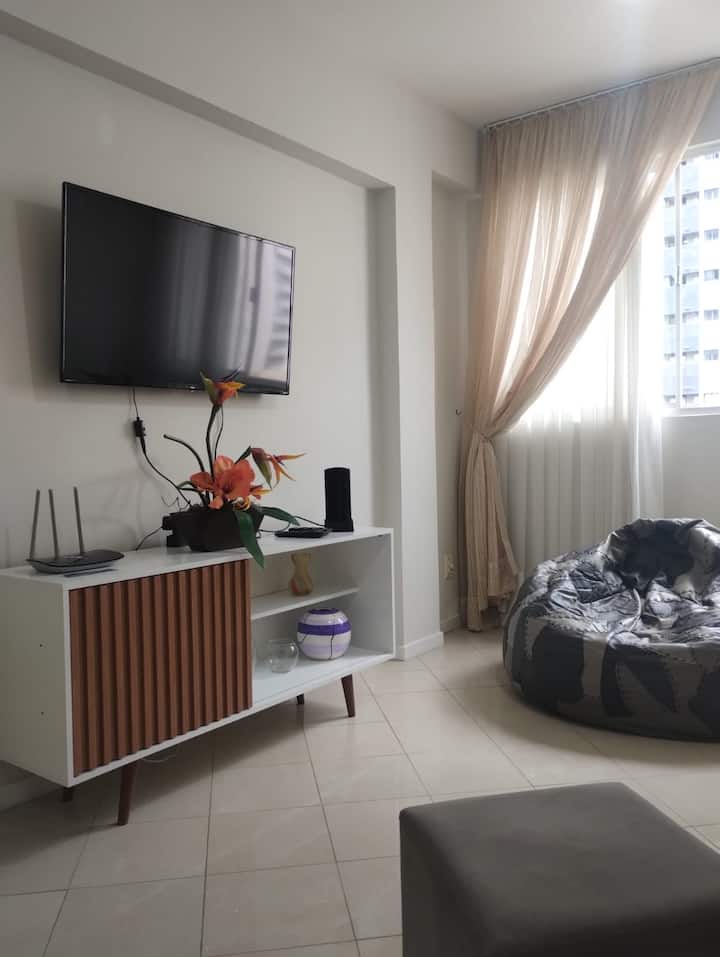 Próximo Da Roda Gigante - Apt Charmoso, Wi-fi E Ar - Balneário Camboriú