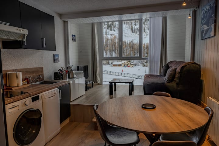 Rénové éTé2025 Front De Neige Vue Pistes 4p Cabine - Isola