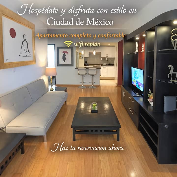 Elegancia Y Home Office En City Towers Coyoacán - Mexico City