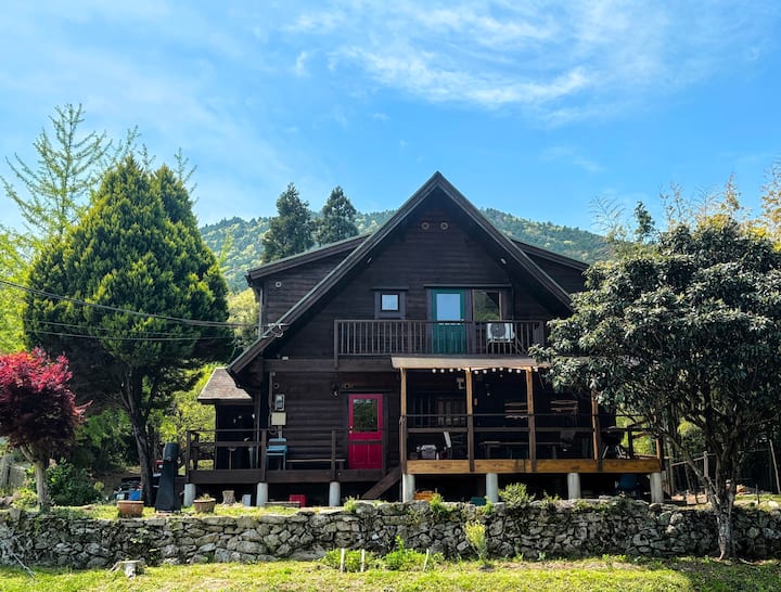 大自然の中のログハウスで身も心もリフレッシュ - 三田市