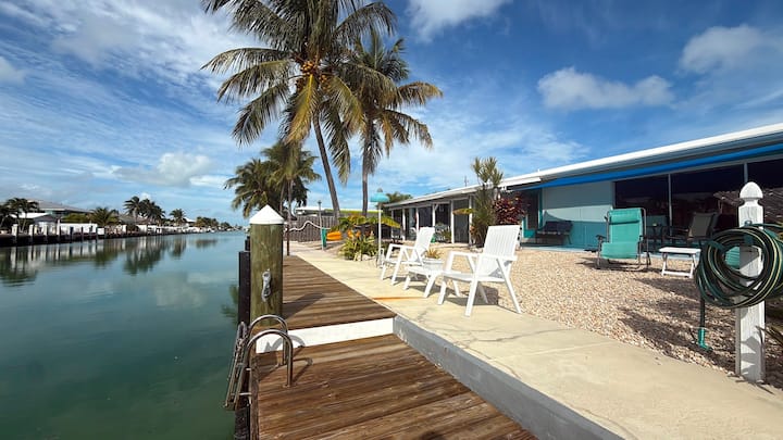 Lou & Mary`s Getaway ~ 2 Bed 2 Bath Home W/dock, Inch Beach & Cabana Club - Marathon, FL