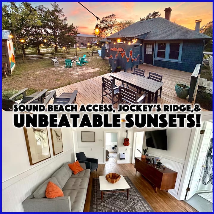 Mcm Soundside Sunsets! Jockey's Ridge! Beach! - Nags Head, NC