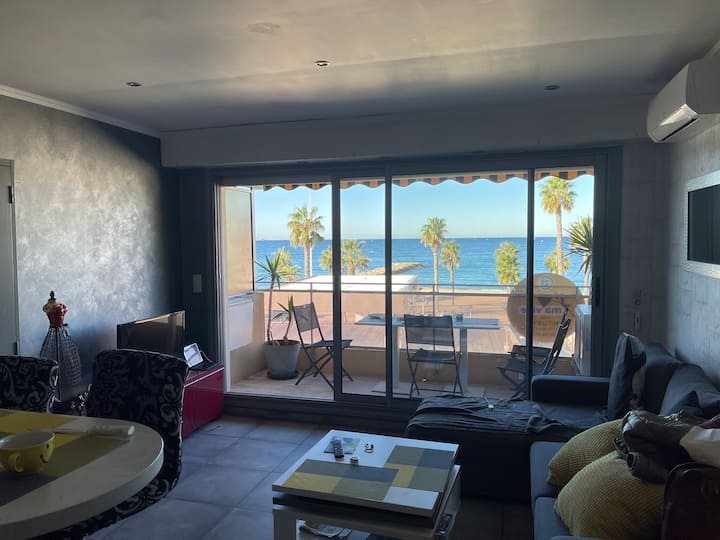 Apt Vue Mer Panoramique Climatisé Tout Confort - Six-Fours-les-Plages