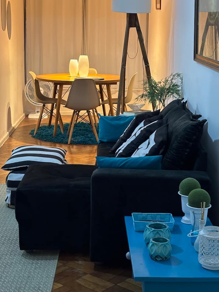Copacabana 3q 3b Entre A Lagoa E A Praia 3bed 3bth - Rio de Janeiro