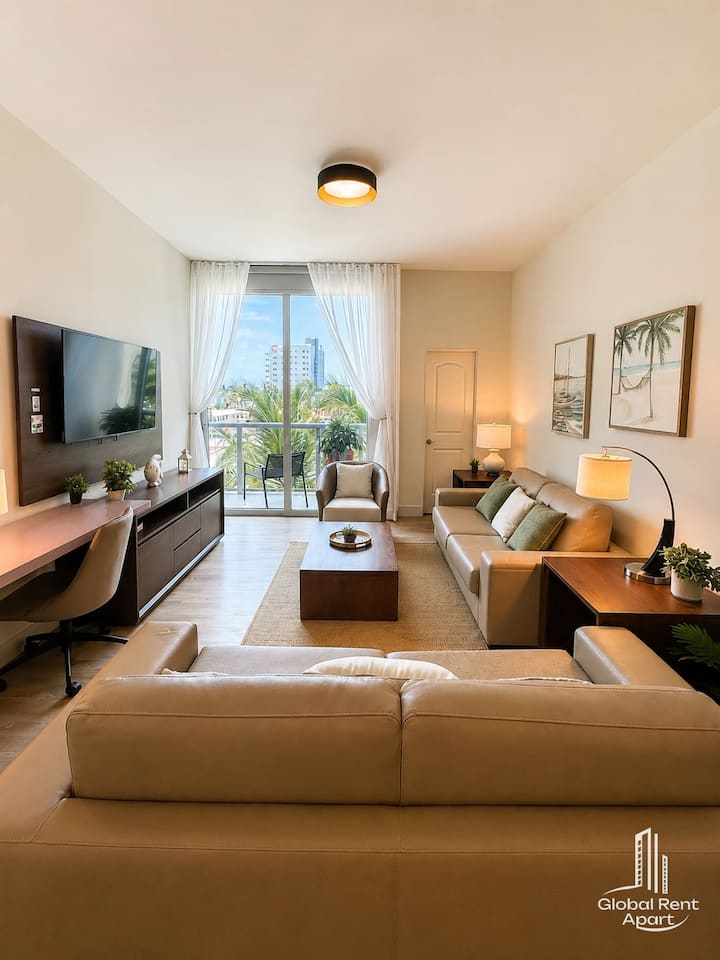 Ocean View Apartment In Hollywood Beach, Pax 5/6 - Hollywood, FL