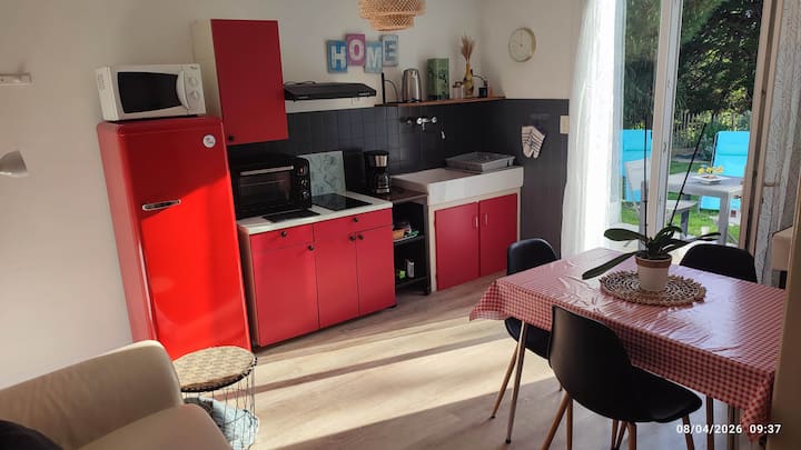 700 M De La Mer, Meublé 2 Pers , Parking, Wifi - Saint-Hilaire-de-Riez