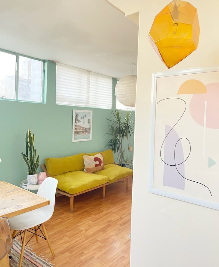 In Condesa, Cozy Studio With 2 Bedrooms. - Mexico City