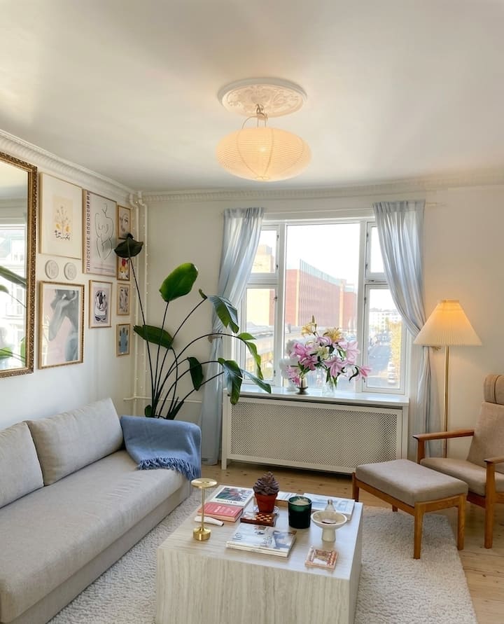 Artistic, Cozy, And Bright Flat | Frederiksberg - Copenhaguen
