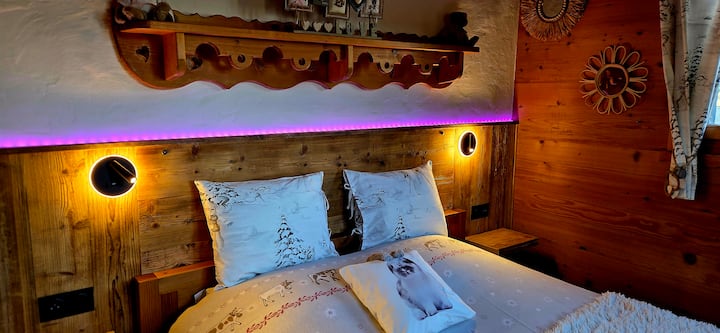 Appartement Cosy Dans Chalet Avec Vue Panoramique - Saint-Gervais-les-Bains