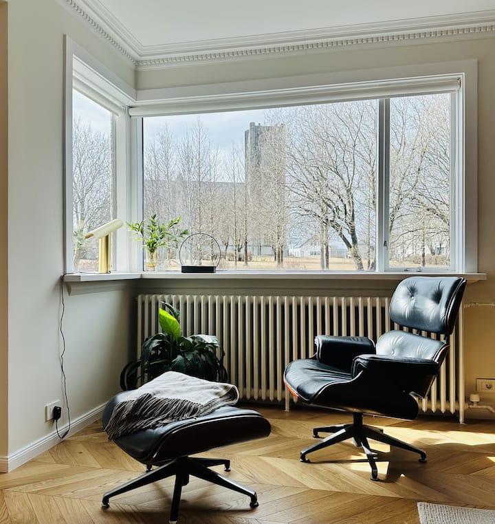 Bright Downtown Apt Stunning View And Location - Reykjavík