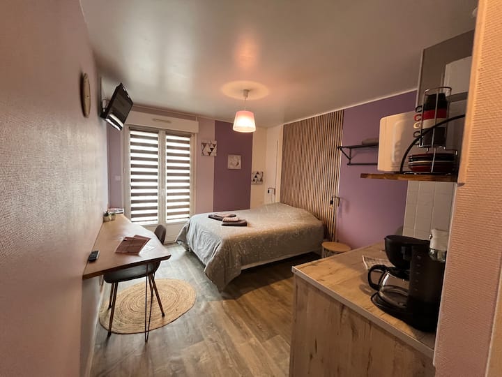 Studio Meublé 2 Proche Centre Ville Et Gare. - アラス