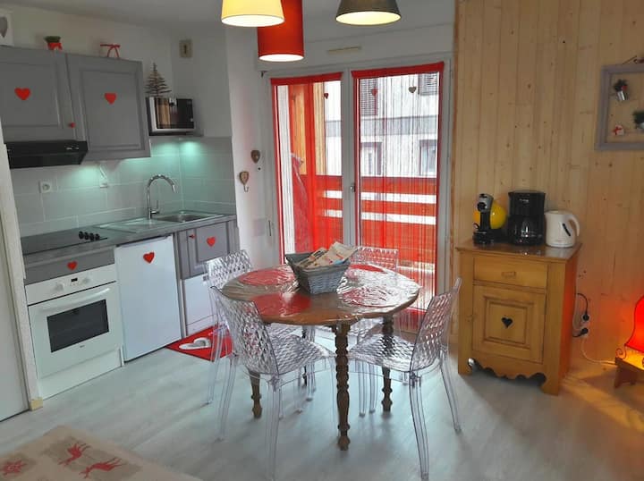 Studio Hyper Centre, Balcon Et Garage Aux Rousses - Les Rousses