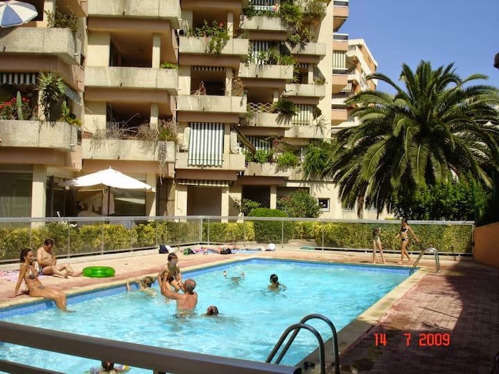 A 100m Plage Carnoles - Piscine & Solarium Privés - Menton