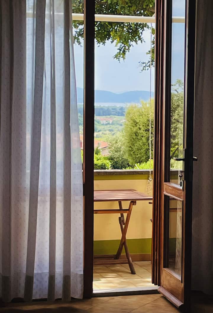 Casabruni: Bel Giardino, Balcone Vista Mare, Wi-fi - San Vincenzo