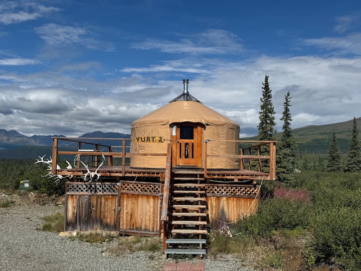 "Experience Alaska" Yurt Rental #2 Open Year-round - Alaska