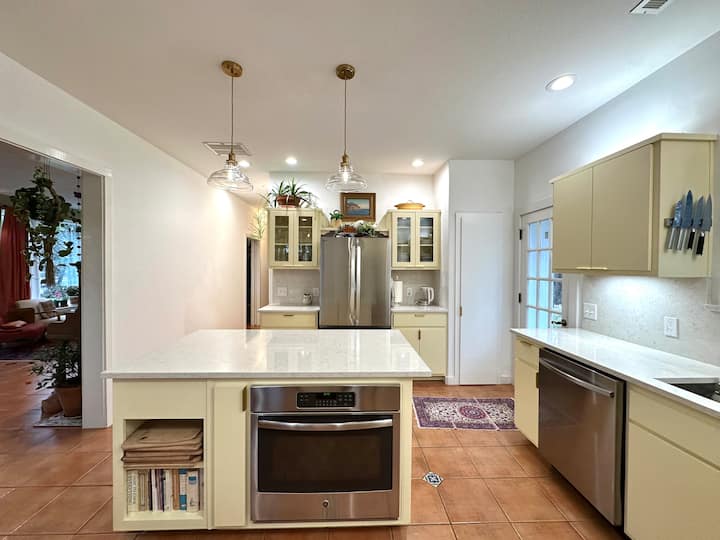 French Country Home, Modern Chefs Kitchen - Eureka Springs, AR