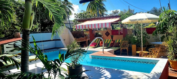 Villa Oasis -Piscina Playa Guanabo Wifi Gratis - Havana