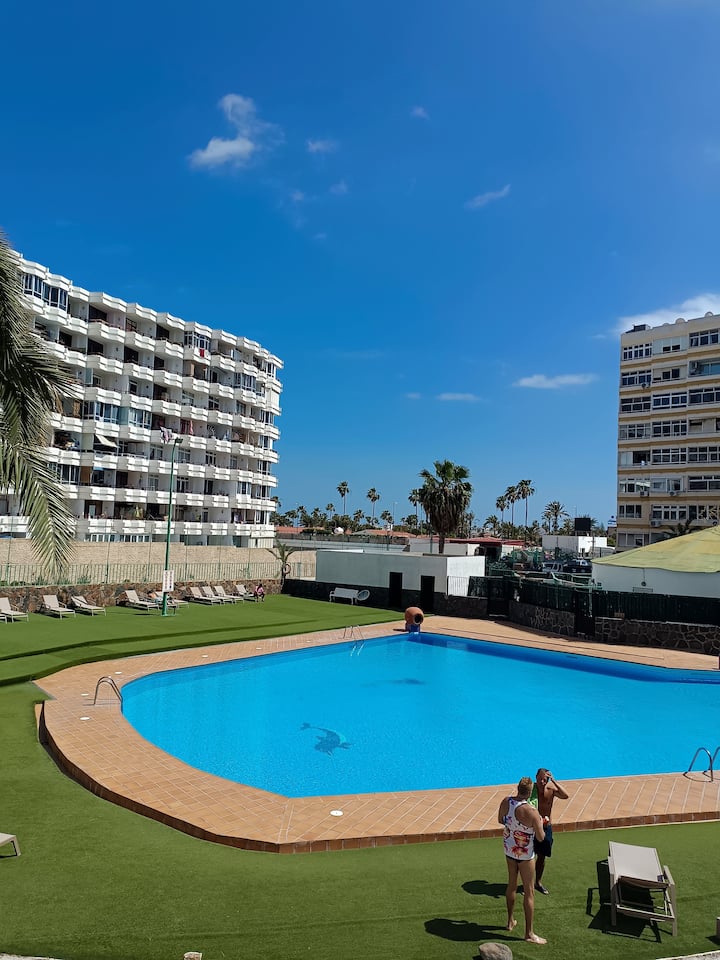Apartment Near Yumbo. Free Parking. Maspalomas - Playa del Inglés