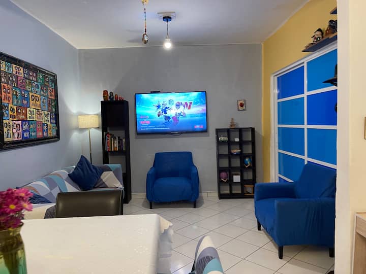 2 Rooms 2 Baths, Zocalo 6kms, Familiar & Limpio - Mexico City