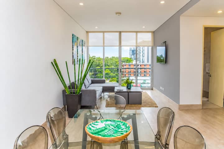 Appartement Spacieux Avec Vue Sur Le Parc Et La Ville - Costa Rica