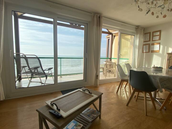 Appt F3 Front Mer Grand  Balcon Ste Cécile/camiers - Camiers