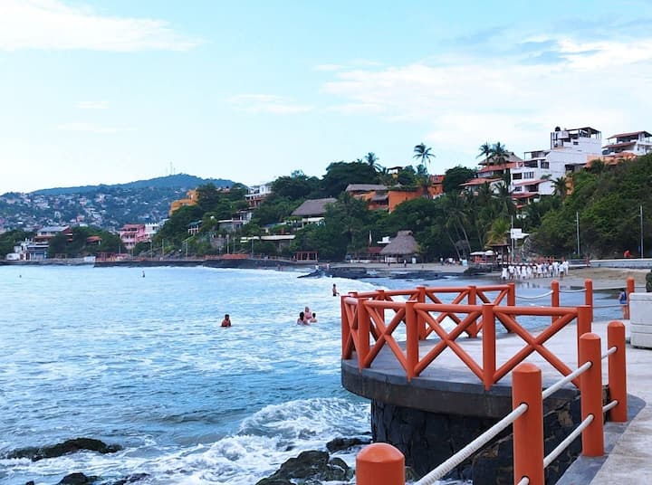 ☀Casa En Zihuatanejo 3min De La Playa❤️aireacond❤️ - Zihuatanejo