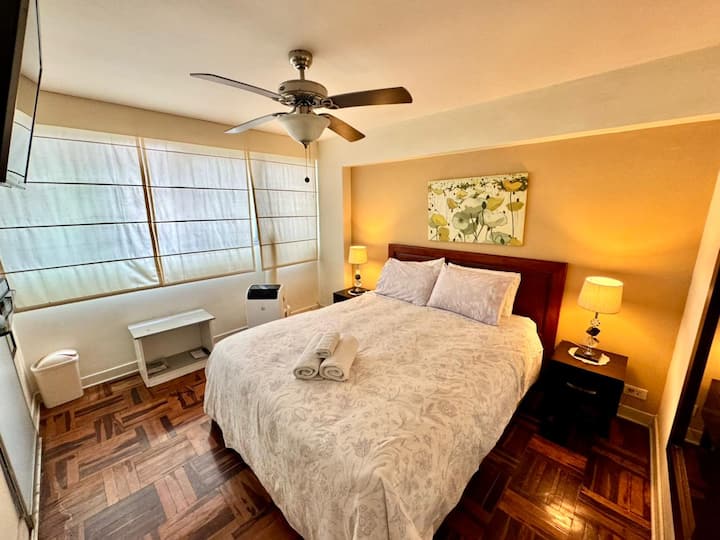 Modern Apt | Miraflores Center•pet Friendly•a/c - Lima