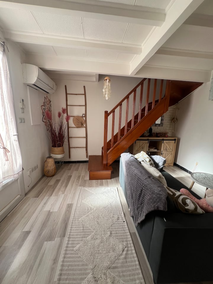Maisonnette T2 Bis Avec Terrasse Proche Mer - Fabrègues