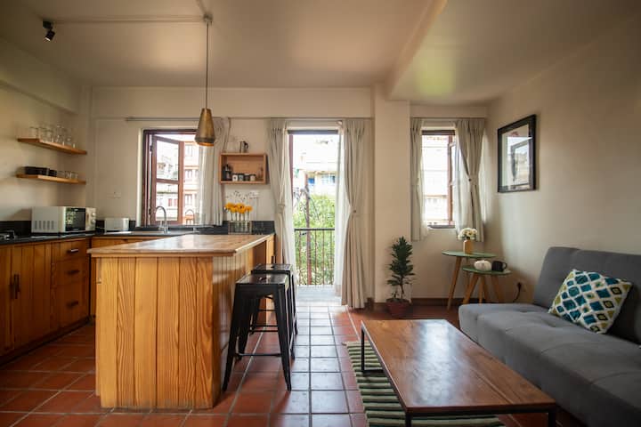 Stupa View Cutie Duplex Near Patan Durbar Square - 