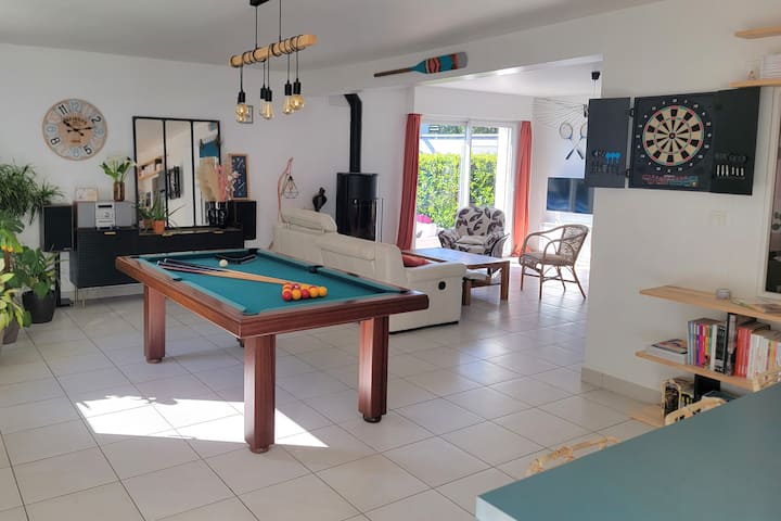 Maison Familiale 6-7p 4ch Plein Bourg Jardin Calme - Saint-Nazaire