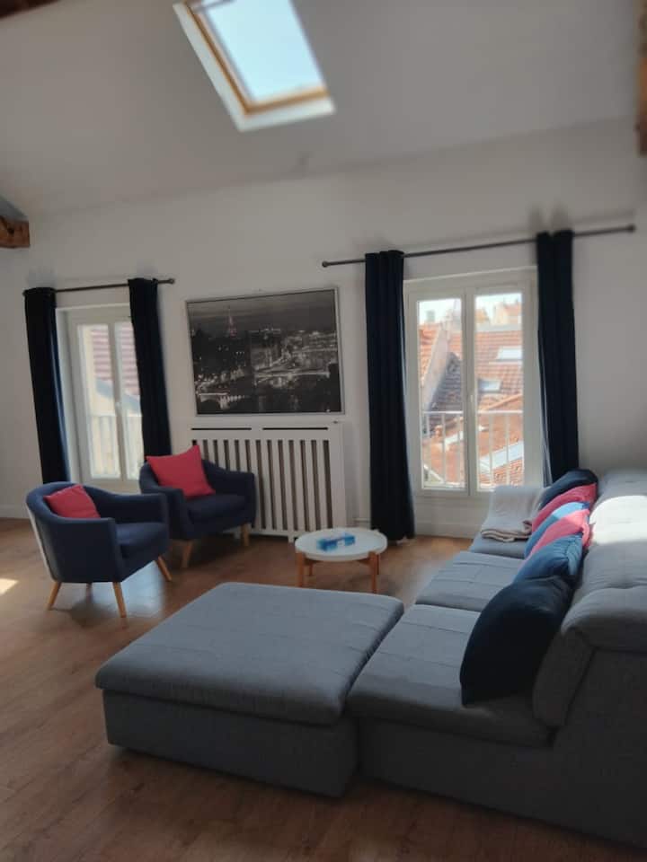 Loft Tres Lumineux A 11 Minutes Des Champs Elysees - Houilles