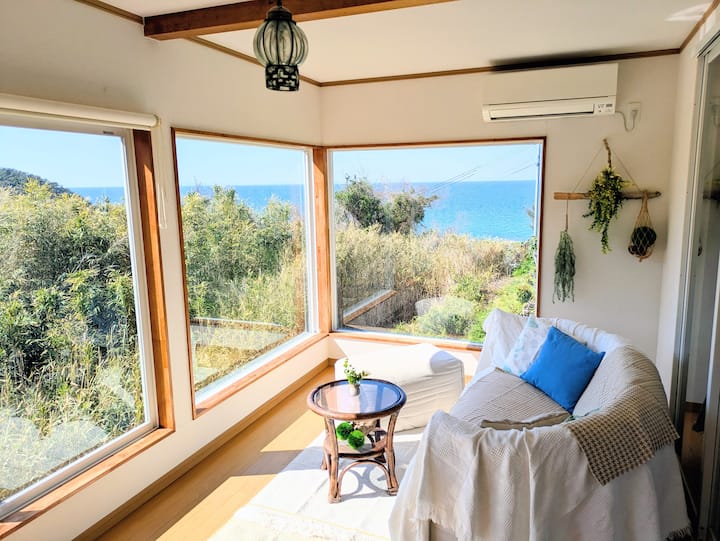 海まで徒歩5分/水平線を眺望出来るスペースまで徒歩30秒/淡路島西海岸沿い - Hyogo