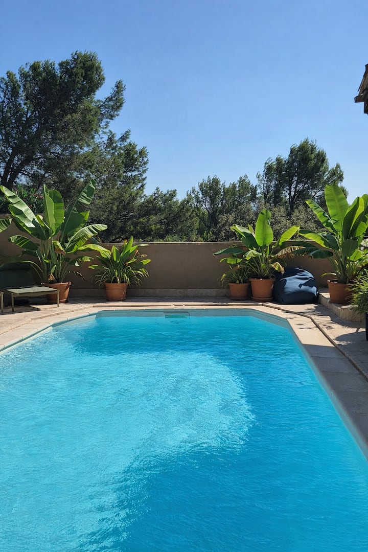 Villa De Charme En Pleine Nature Dans Les Alpilles - Arles