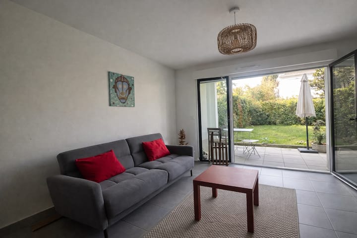 Villa Du Parc - Rez-de-jardin & Thermes - Sciez