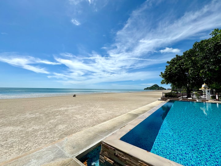 Beachfront 2 Bedrooms Baan Suan Rim Sai Hua Hin - Thailand