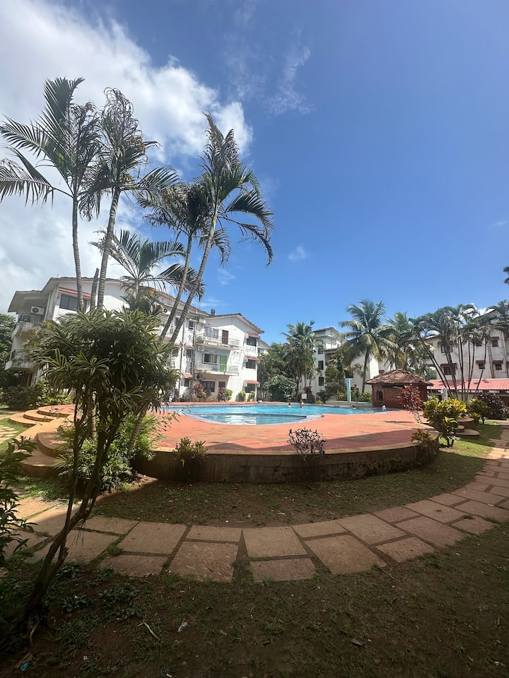 Spacieux 2 Pieces Près De Baga - Goa