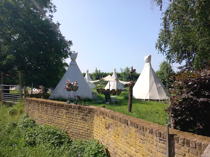 Tipis Au Moulin - A - Eijsden