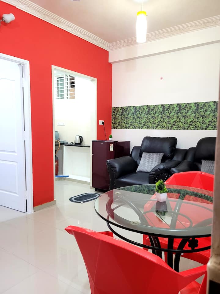 Entire One Bhk Flat_210@staynidhi - Bangalore