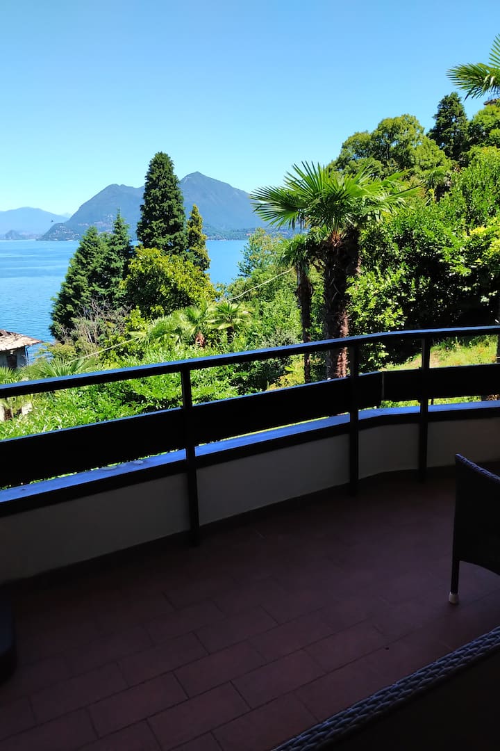 Vista Lago Due + Terrasse Et Splendide Vue Du Lac - Stresa