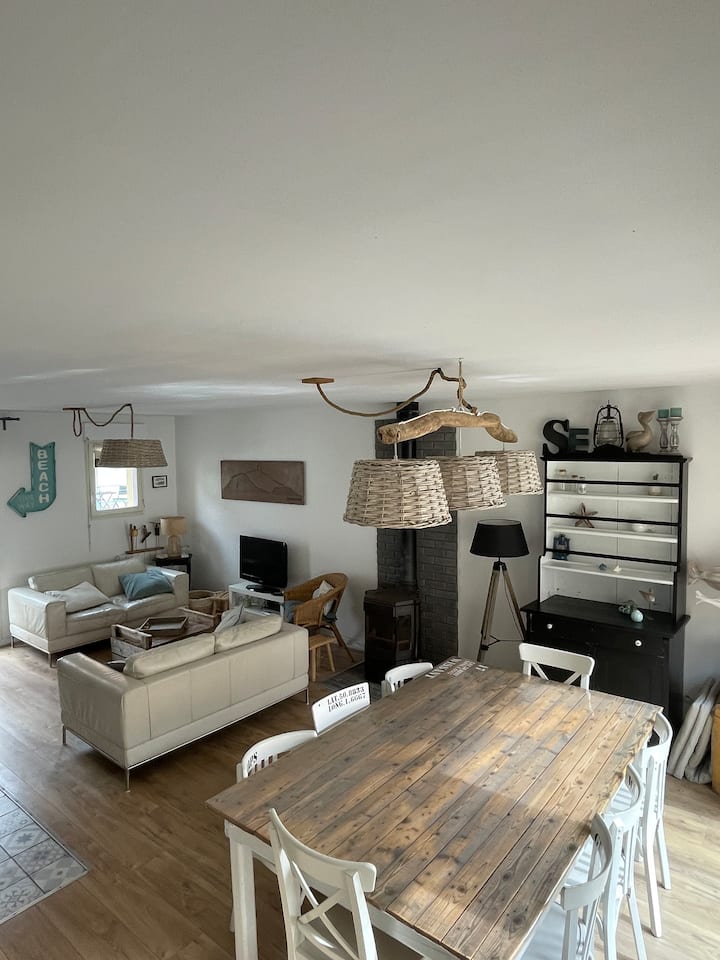 Wissant , Accès Direct à La Plage : Maison 6 Pers - Wissant
