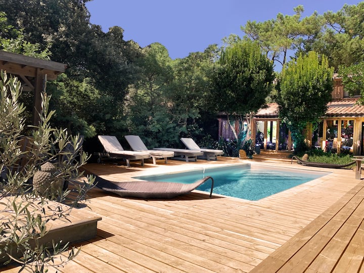 Villa Magnifique En Bois Au Cap Ferret - Cap Ferret