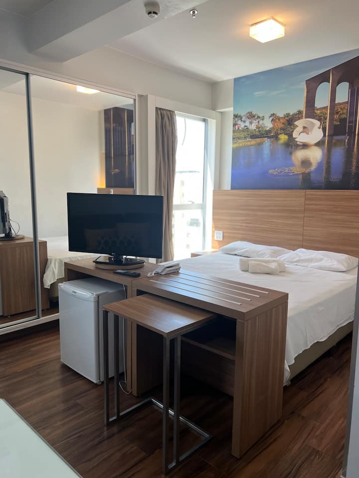 1311 Apartamento Inteiro S4 Hotel Ao Lado Metrô - Brasilia (Brazil)
