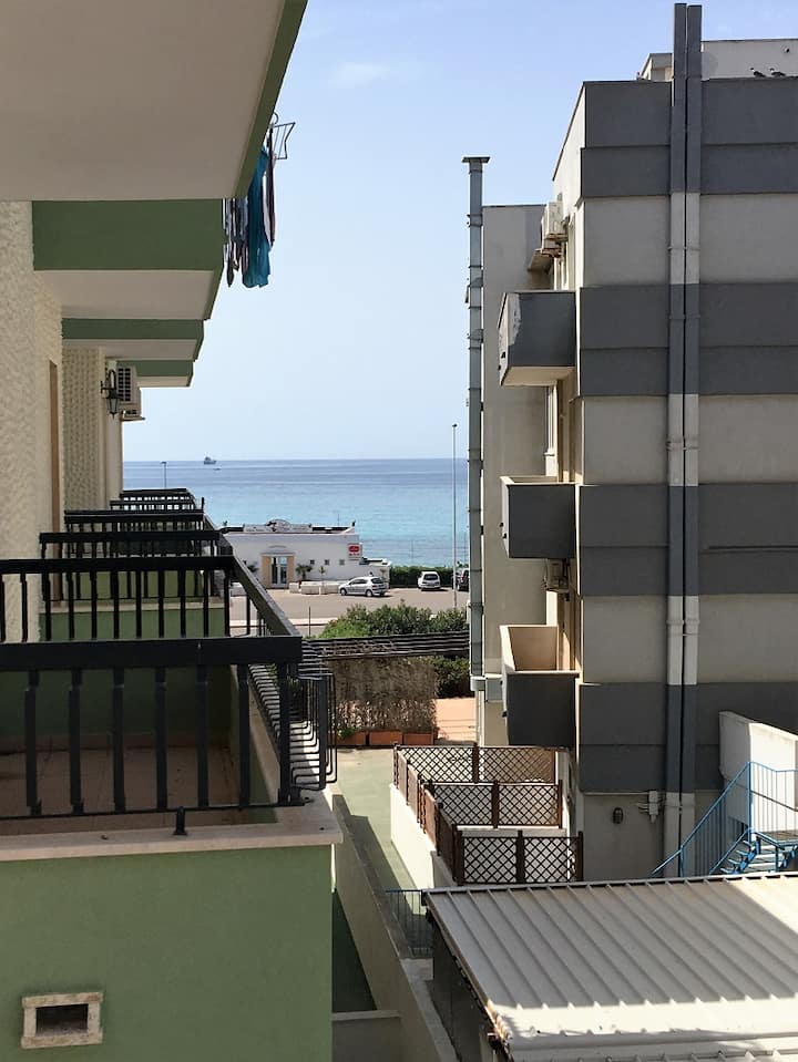 Gallipoli Trilocale Vista Mare 100mt Dalle Spiagge - Gallipoli